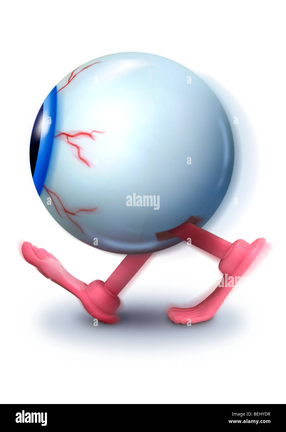 eye ball creature Stock Photo - Alamy