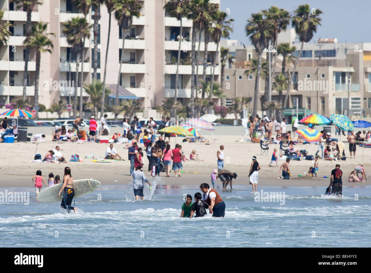 People on Venice Beach in Los Angeles, California, USA Stock Photo - Alamy