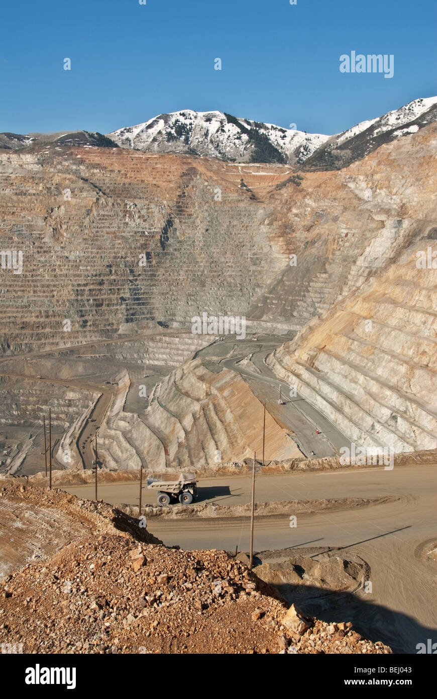 Utah Kennecott Utah Copper Bingham Canyon Mine world's largest man-made ...