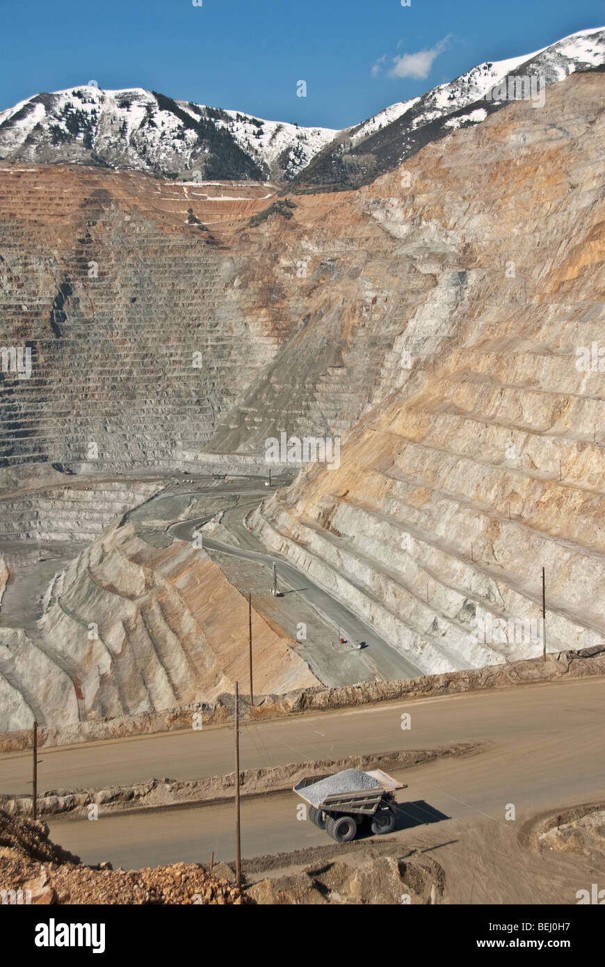 Utah Kennecott Utah Copper Bingham Canyon Mine world's largest man-made ...