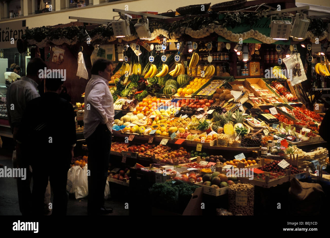 Markthalle market hall stuttgart baden hi-res stock photography and ...