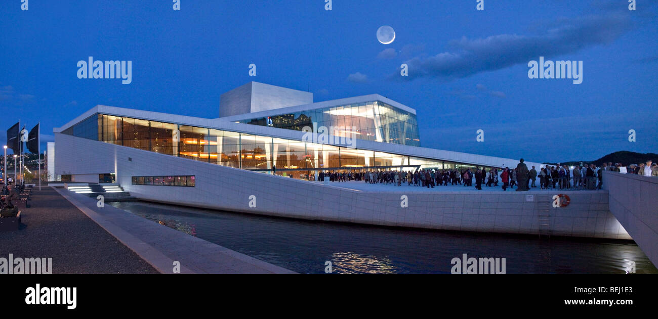 The Norwegian Opera and Ballet Oslo Stock Photo - Alamy