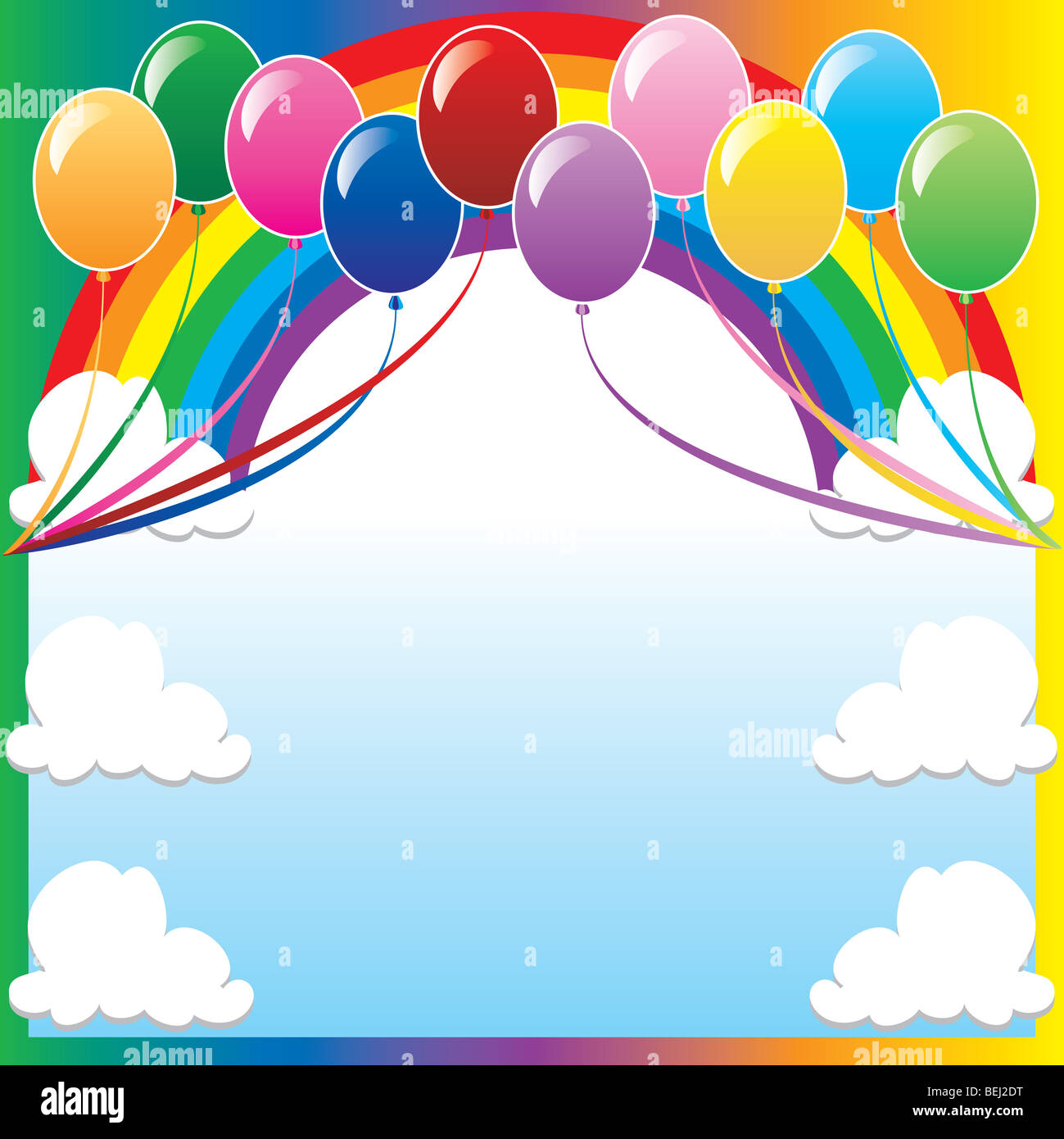 Balloon background 6 Stock Photo - Alamy