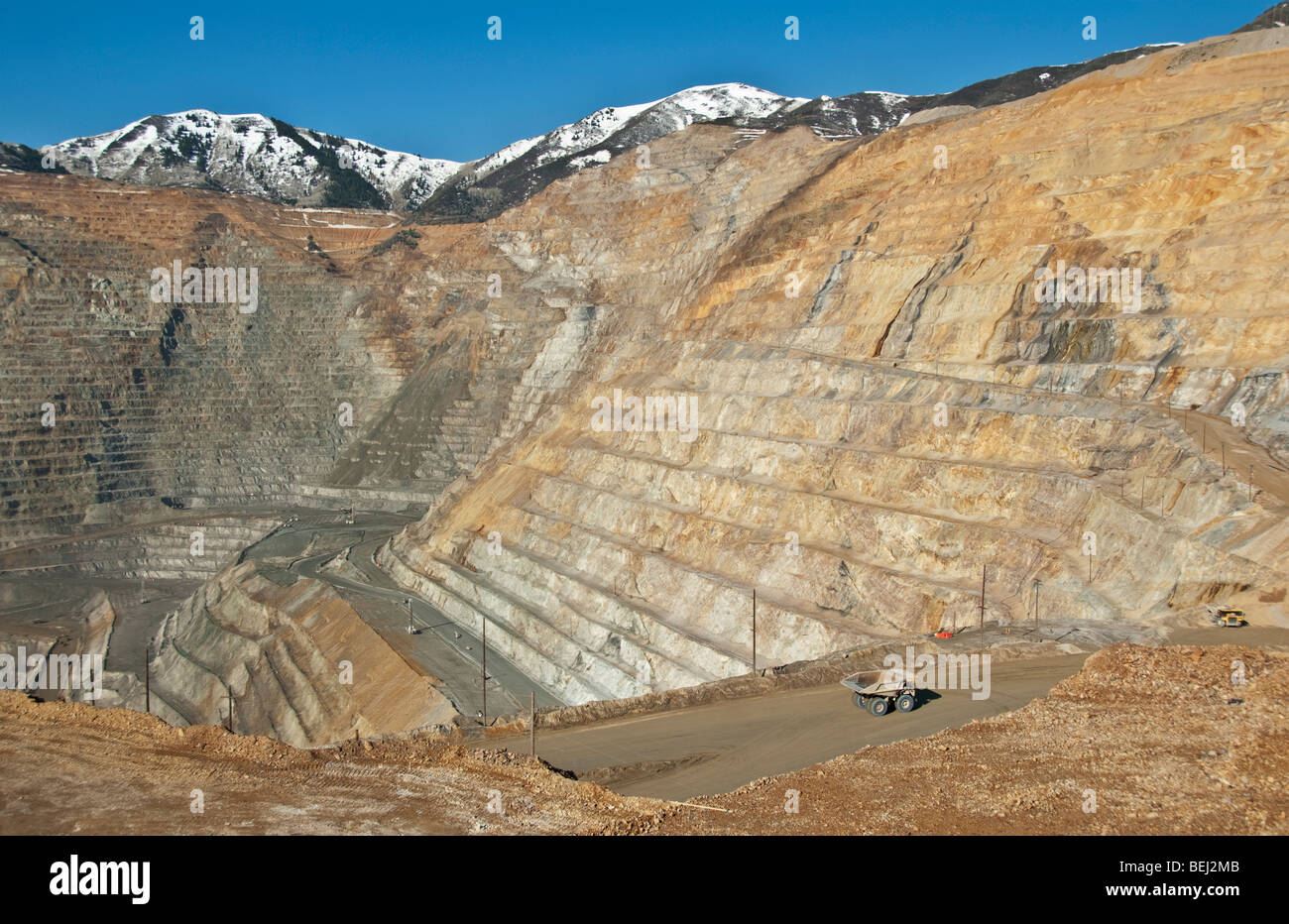 Utah Kennecott Utah Copper Bingham Canyon Mine world's largest man-made ...