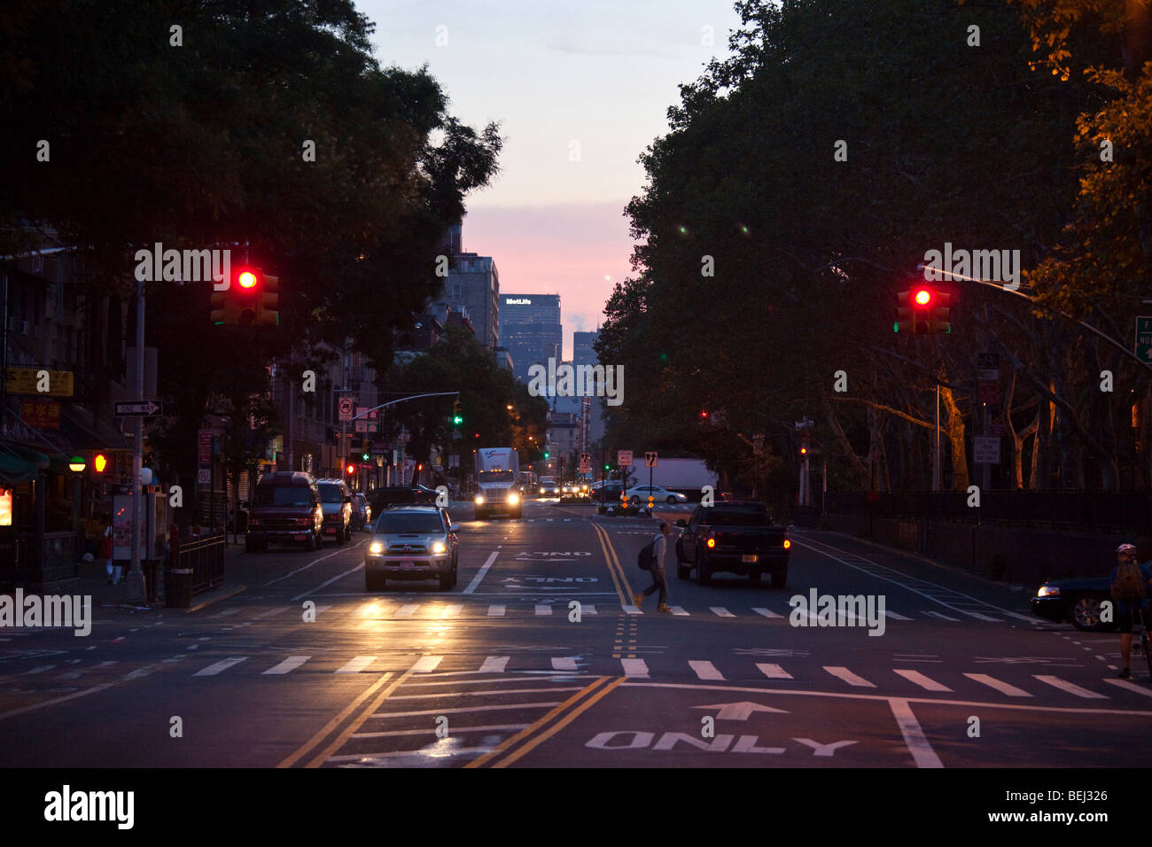 Manhattan in the morning, New York City Stock Photo - Alamy