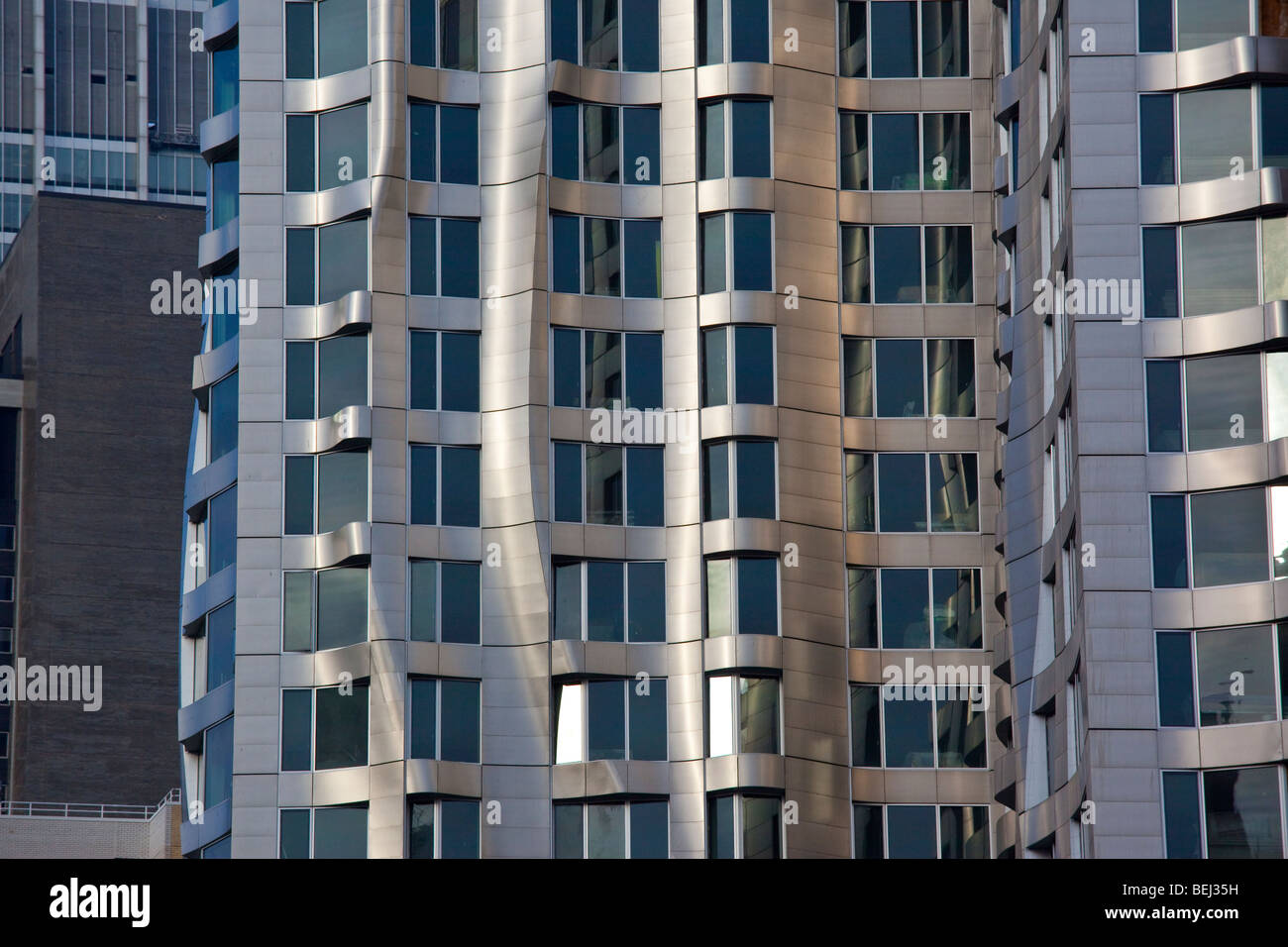 Beekman Tower Frank Gehry Apartment Building in Manhattan New York City ...