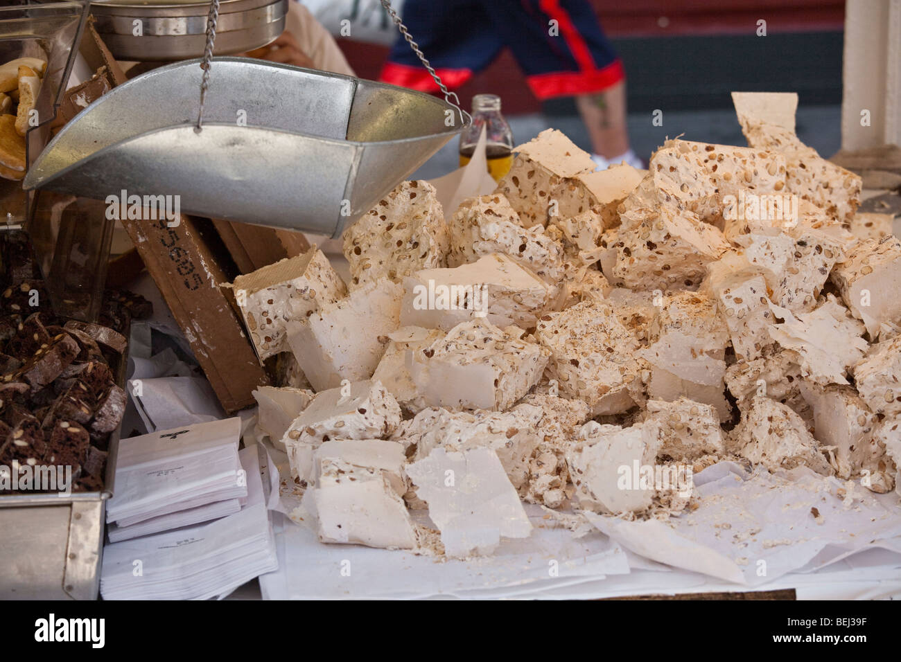 Torrone Italian Nougat Candy at the San Genarro Festival in Little ...