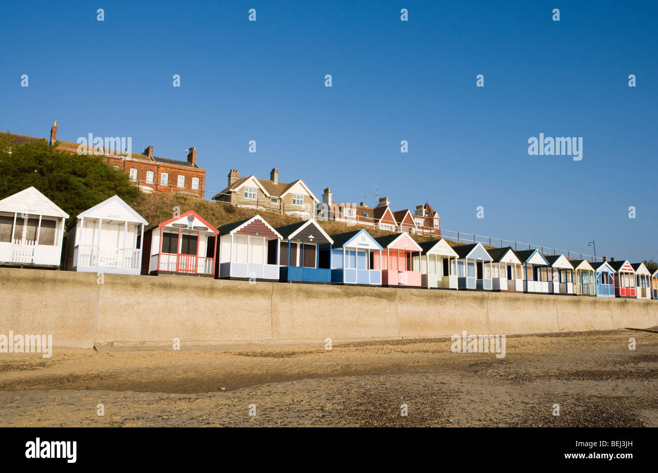 Beach huts Southwold Suffolk England Stock Photo - Alamy