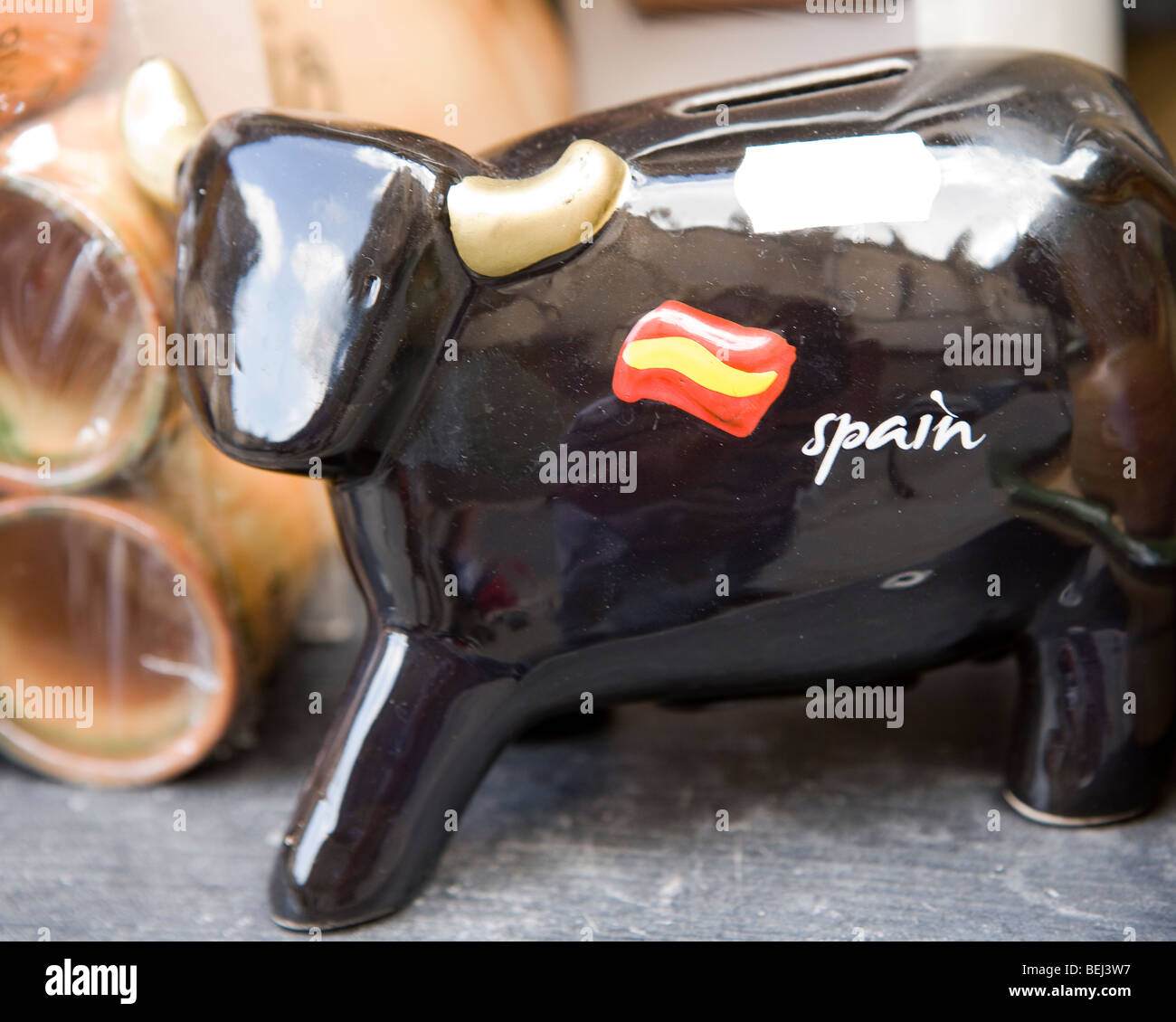 spanish tourist objects segovia spain Stock Photo - Alamy