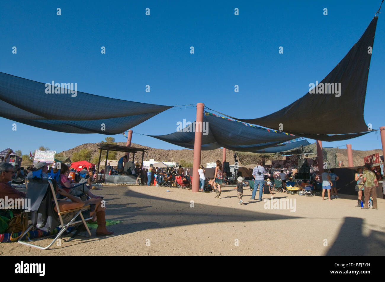 Joshua Tree Roots Music festival California Stock Photo - Alamy
