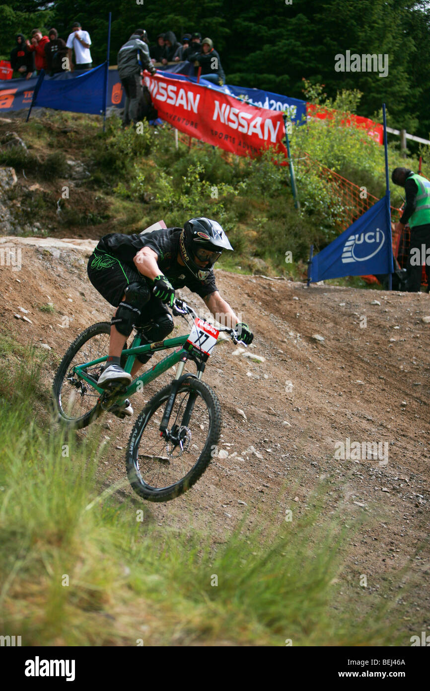UCI Fort William 4x World Cup Practice Stock Photo - Alamy