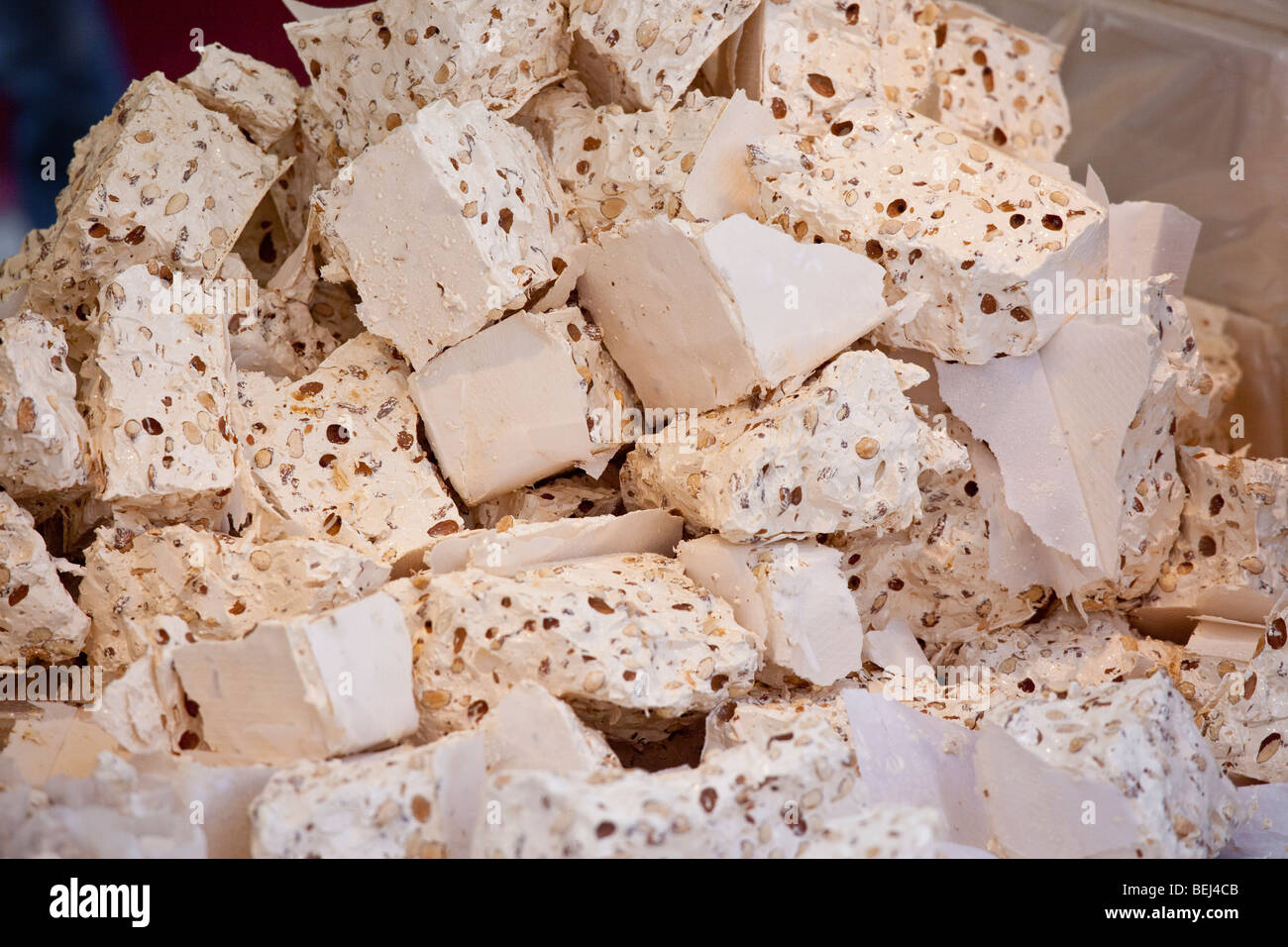 Torrone Italian Nougat Candy at the San Genarro Festival in Little ...