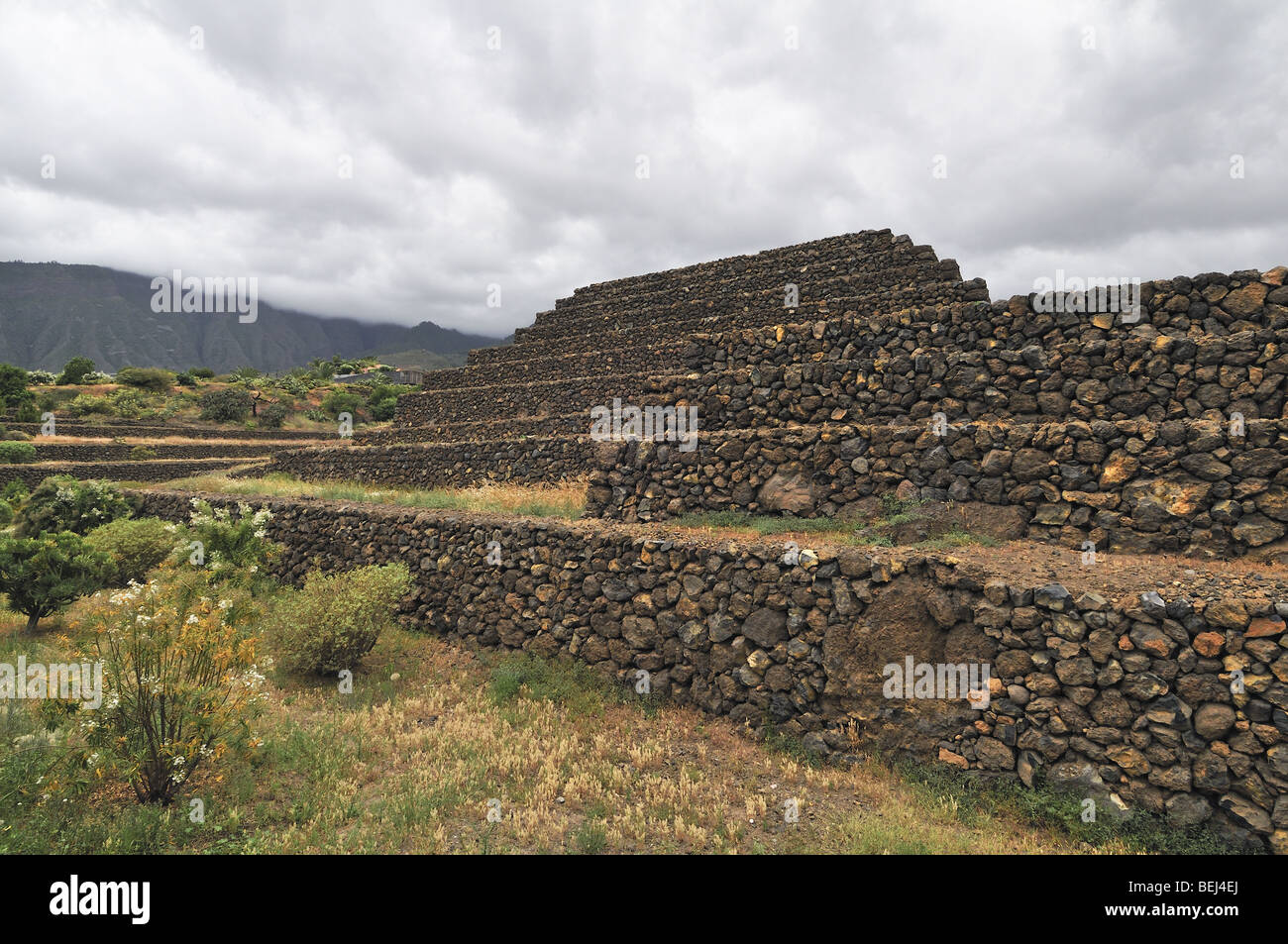 Pyramids of guimar hi-res stock photography and images - Alamy