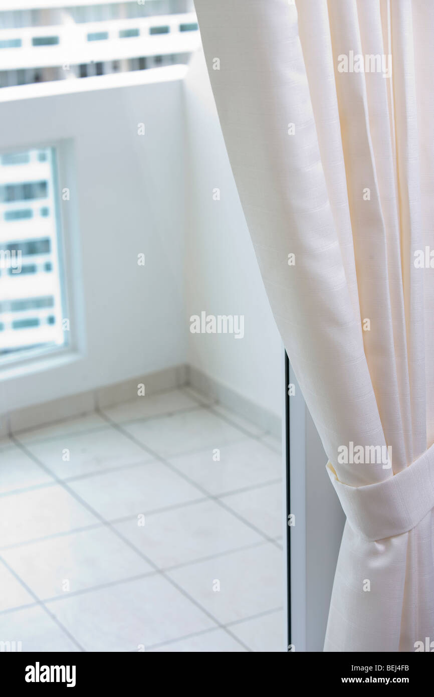 Window leading to balcony Stock Photo - Alamy