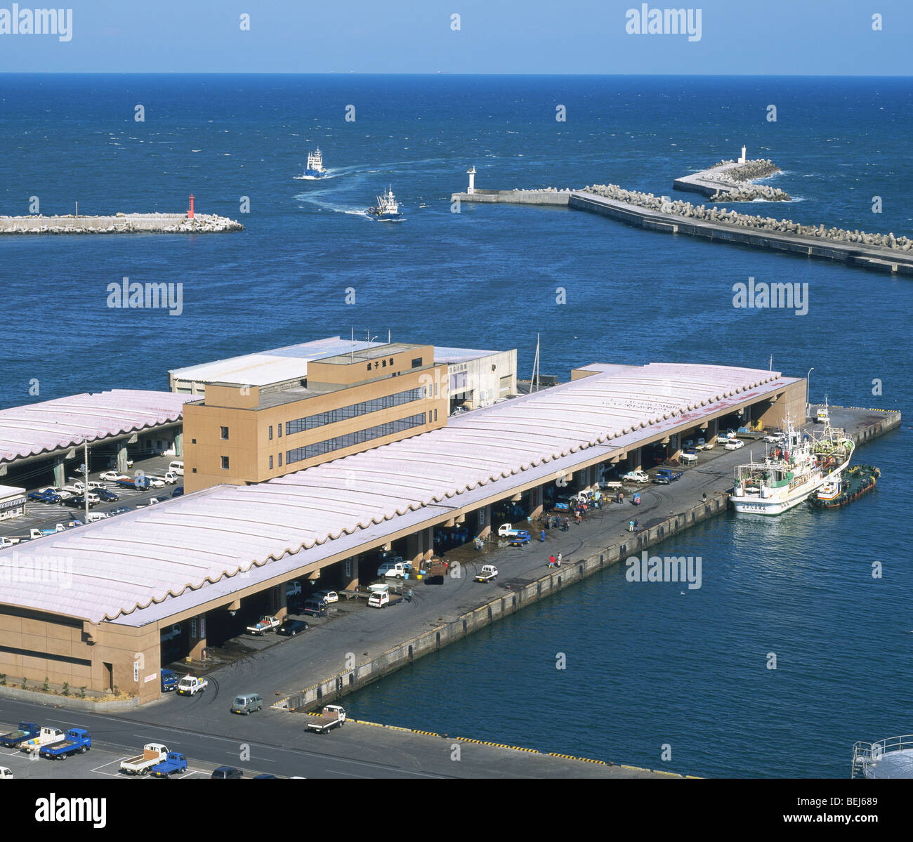 Choshi harbor, Chiba, Tokyo Prefecture, Japan Stock Photo - Alamy