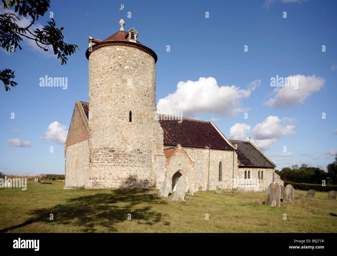 St Andrew's Church Little Snoring, Norfolk Stock Photo - Alamy