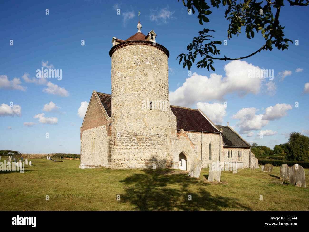 St Andrew's Church Little Snoring, Norfolk Stock Photo - Alamy