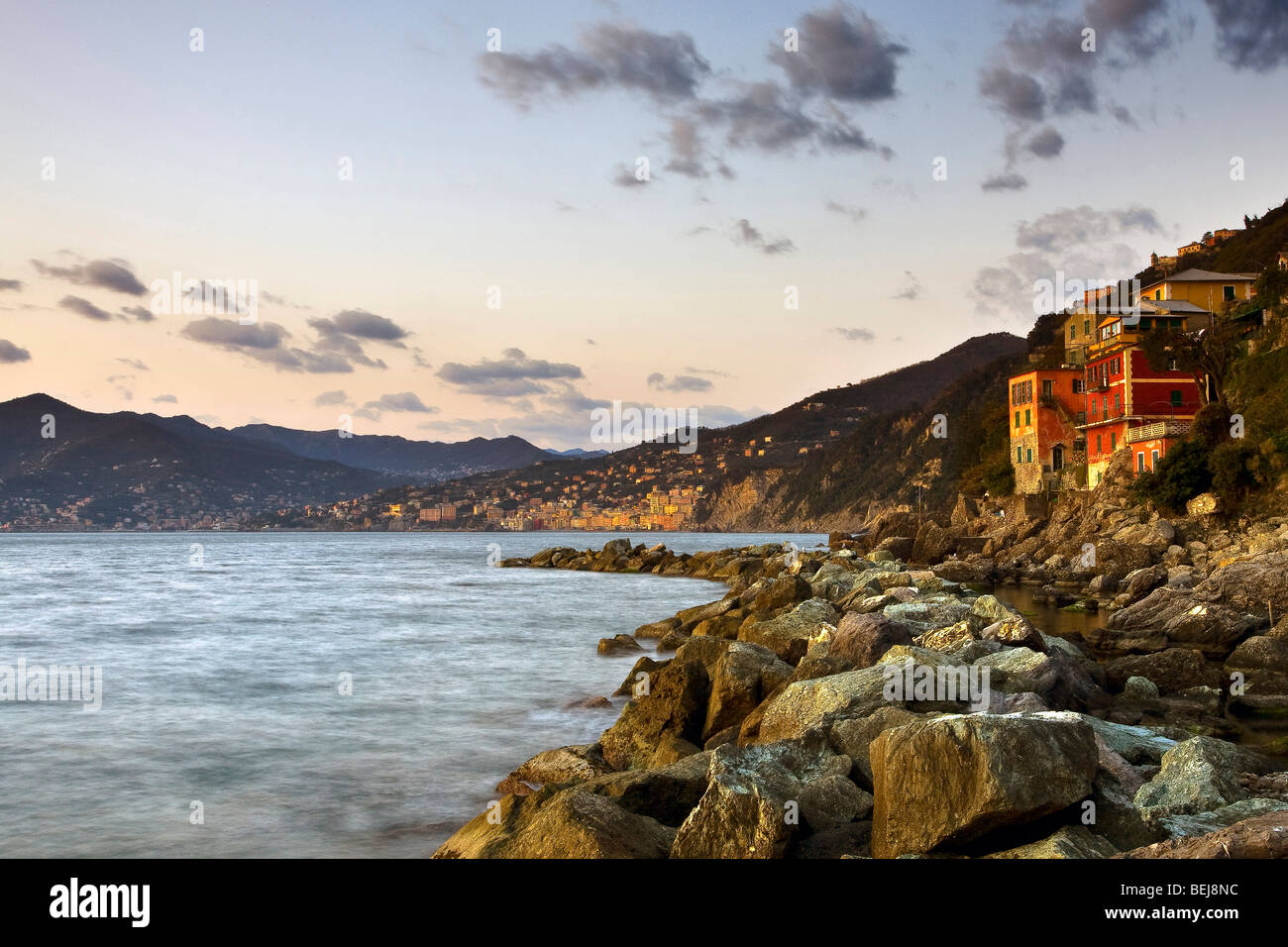 Punta chiappa village hi-res stock photography and images - Alamy