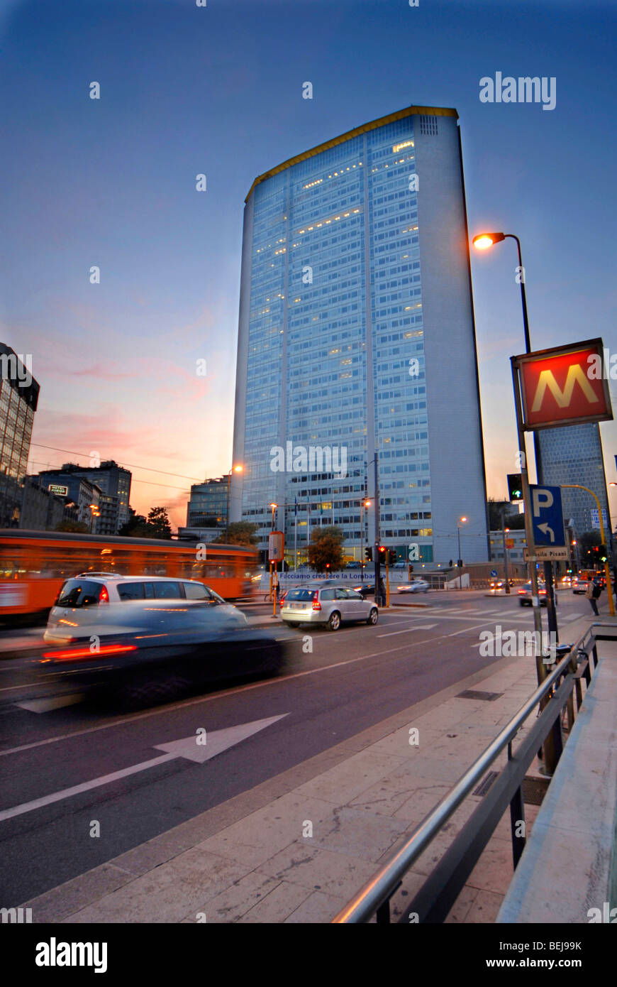 Pirelli skyscraper, Milan Lombardy, Italy Stock Photo - Alamy