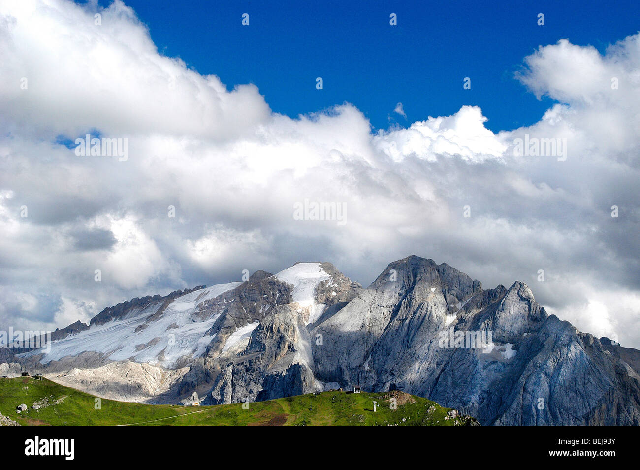 Marmolada from Sella Pass,Trentino, Italy Stock Photo - Alamy