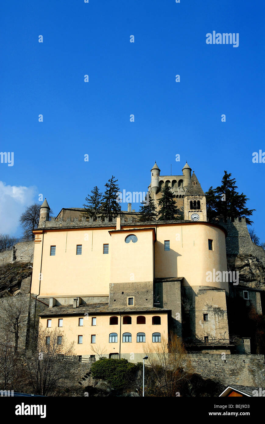 Sarre Castle, Sarre, Aosta province, Aosta Valley Stock Photo - Alamy