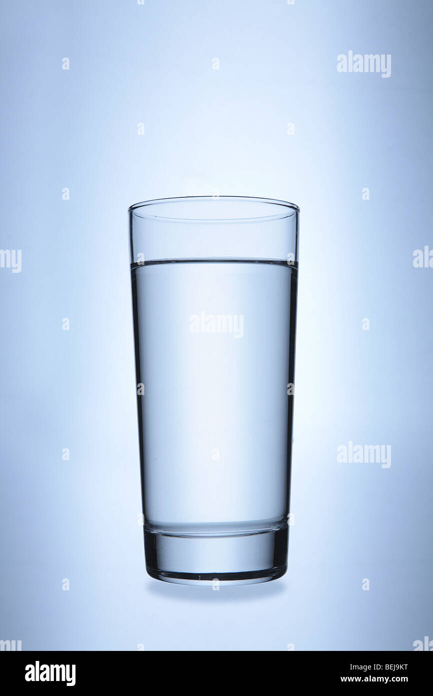 Glass of Water Stock Photo - Alamy