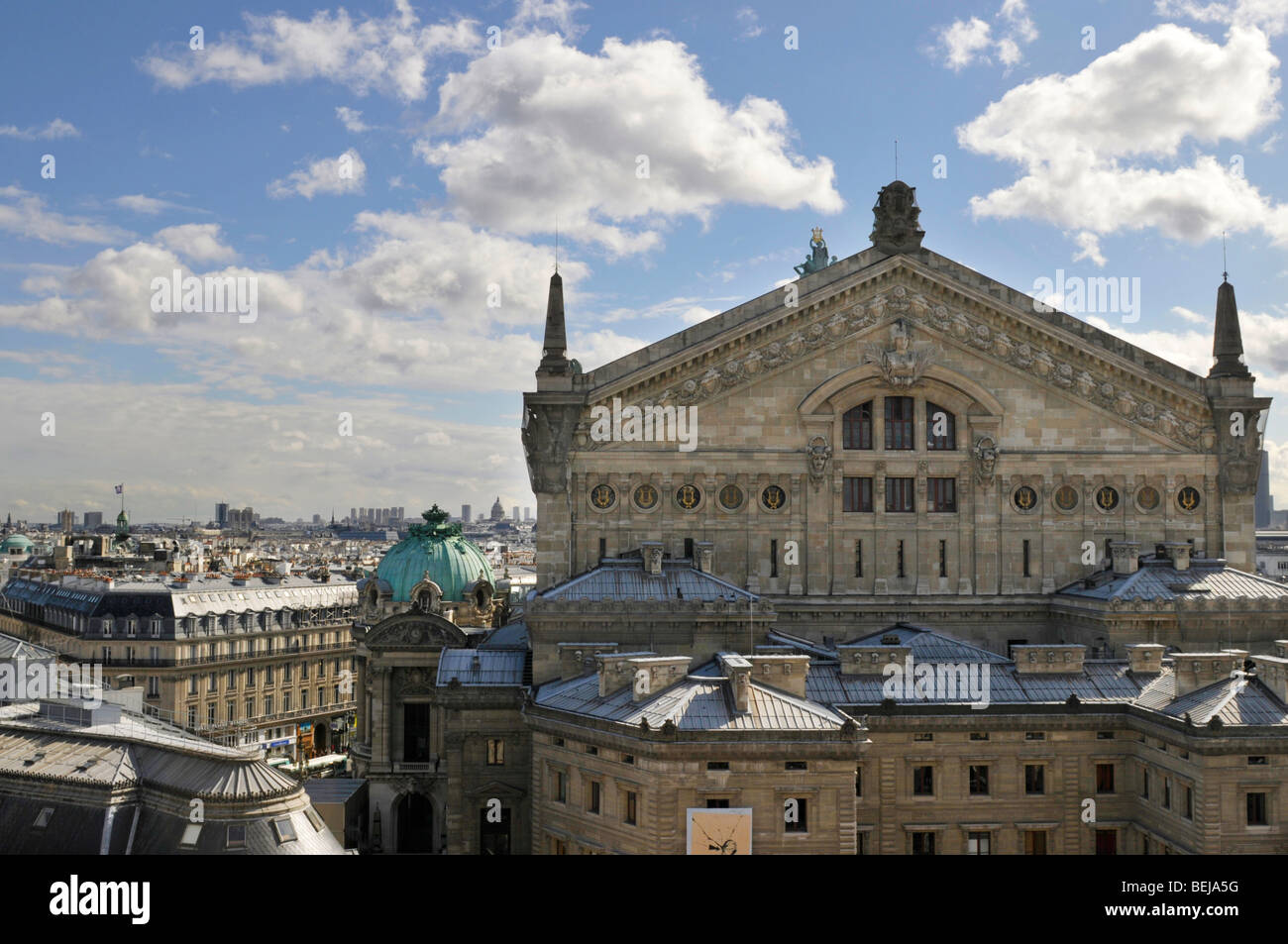 Paris opera roof detail hi-res stock photography and images - Alamy