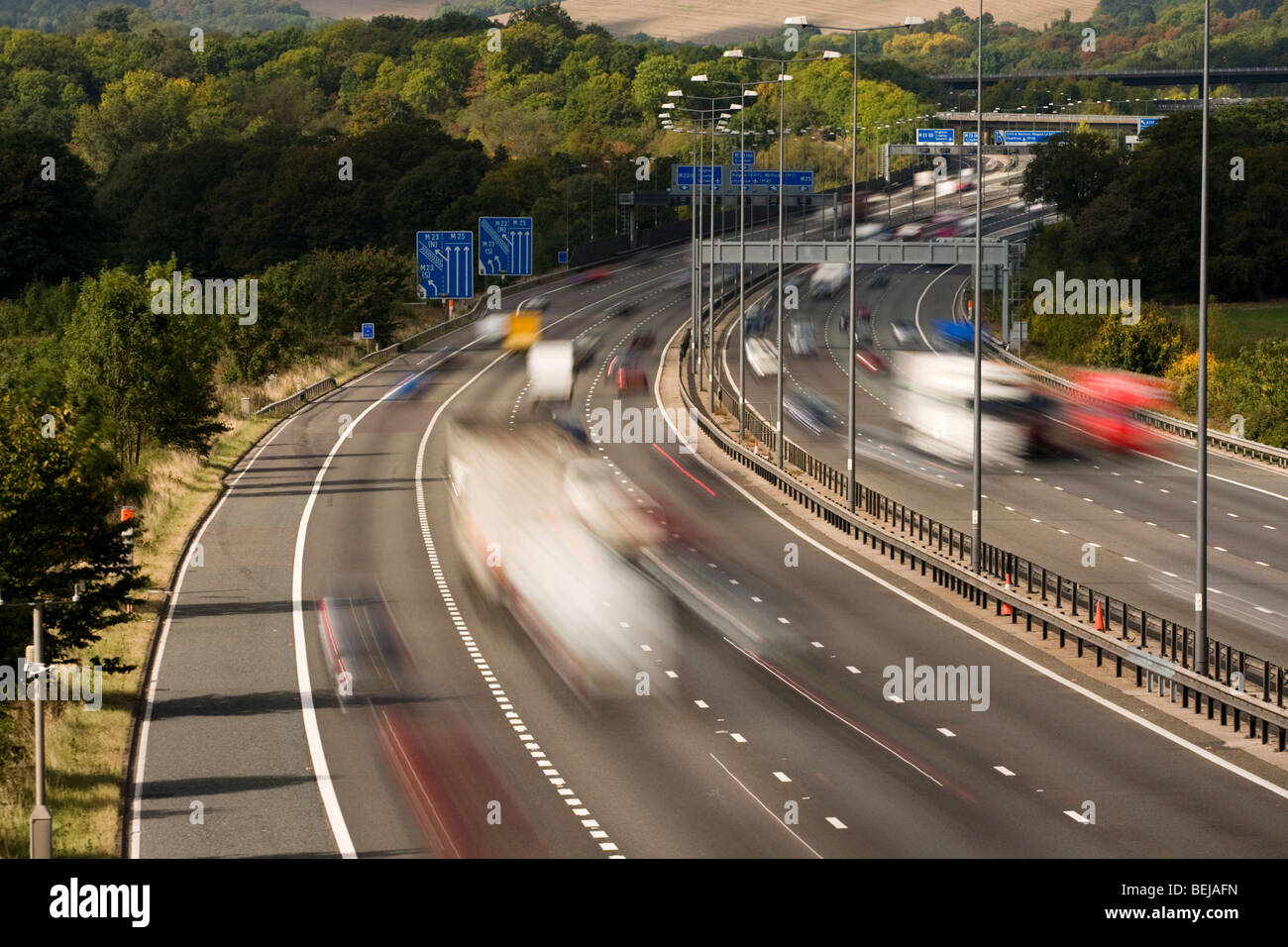 M25 junction hi-res stock photography and images - Alamy