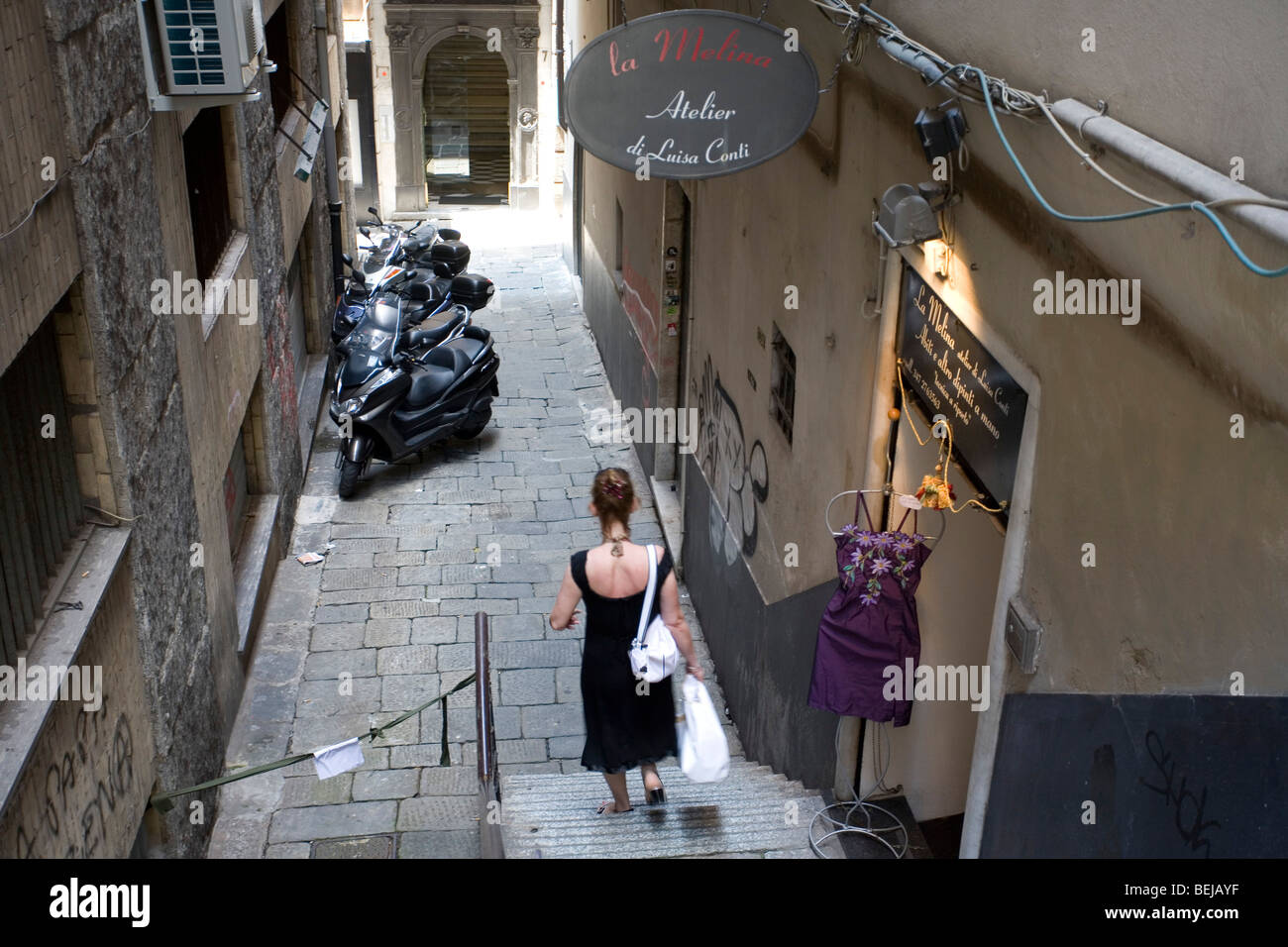 Historical centre, Genoa, Ligury, Italy Stock Photo - Alamy