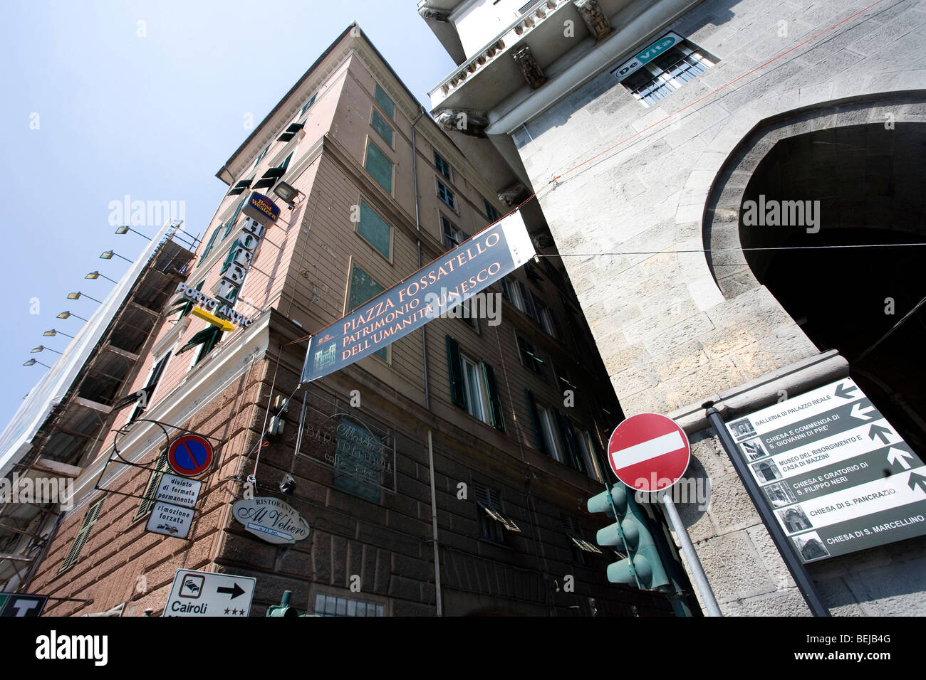 Historical centre of genoa hi-res stock photography and images - Alamy