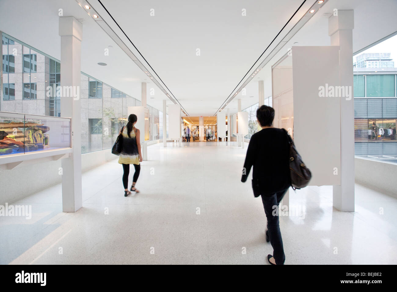 hallway in a shopping center Stock Photo - Alamy
