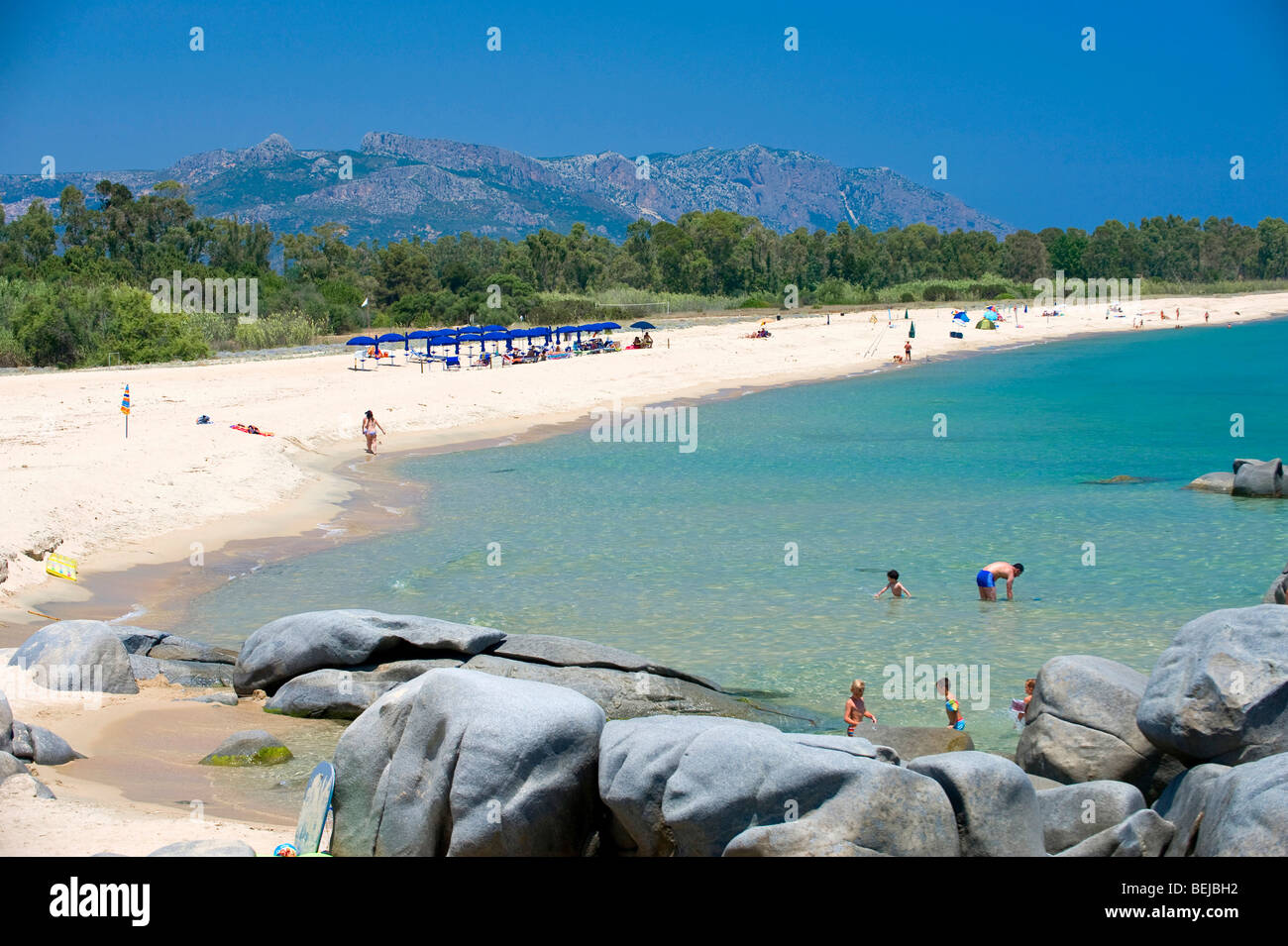 Orrï¿½ beach, Tortolï¿½, Sardinia, Italy Stock Photo - Alamy