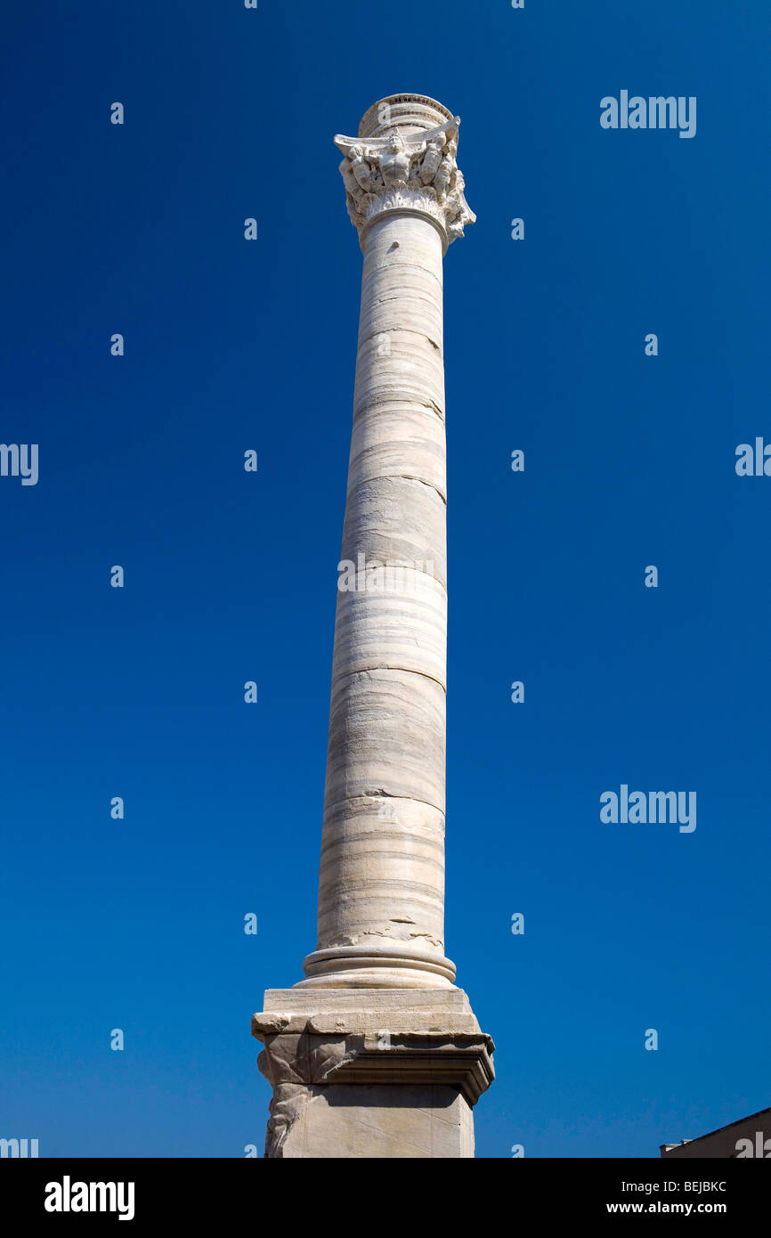 Colonna Traiana, Brindisi, Puglia, Italy Stock Photo - Alamy
