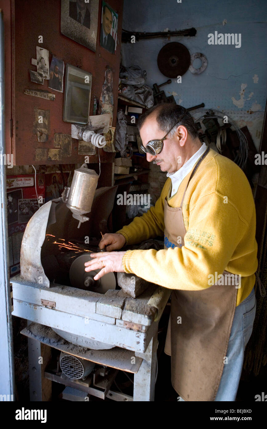 Knife-grinder, Fasano, Puglia, Italy Stock Photo - Alamy Knife-grinder, Fasano, Puglia, Italy Stock Photo - Alamy