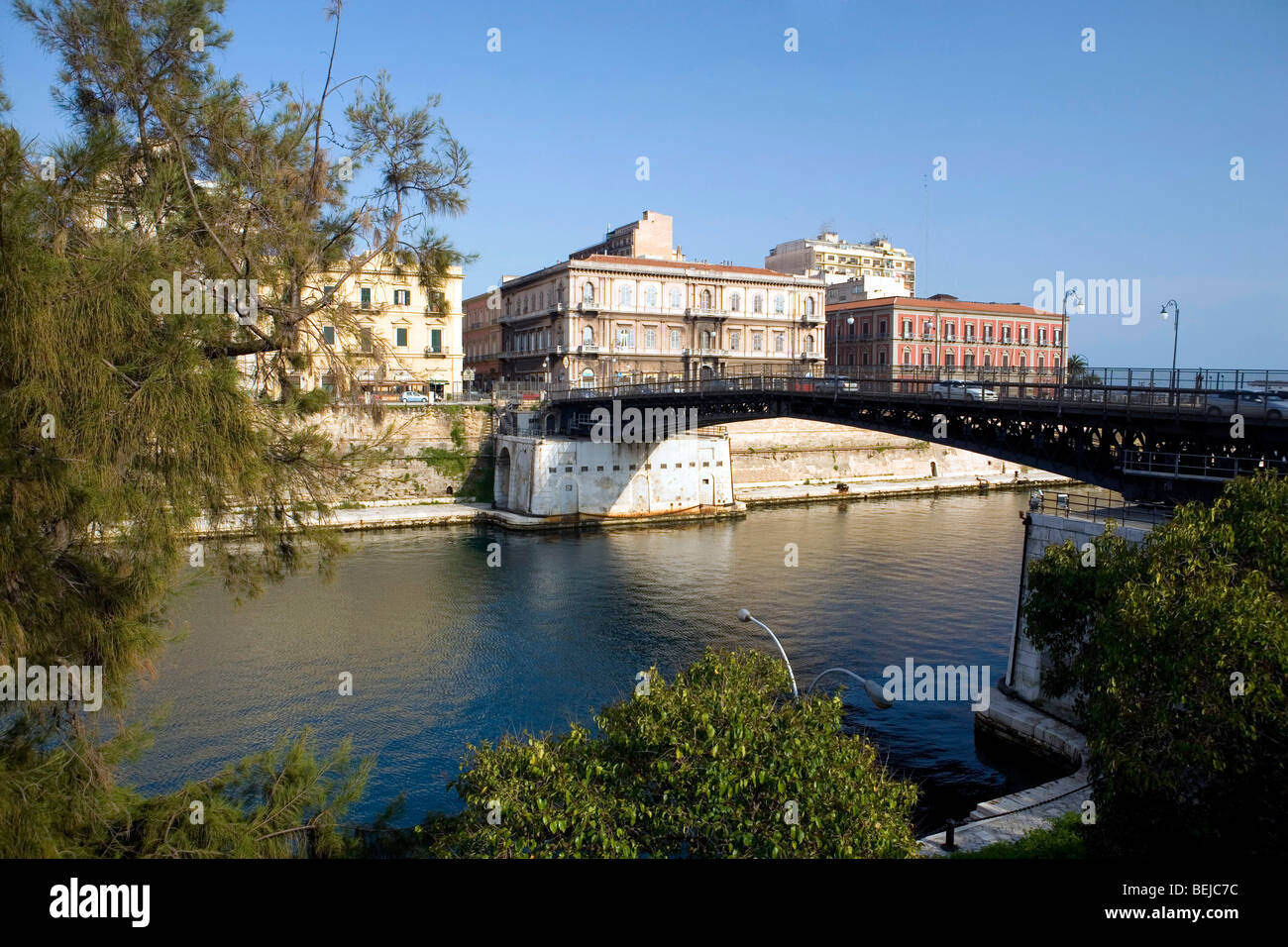 Puglia taranto italy bridge hi-res stock photography and images - Alamy