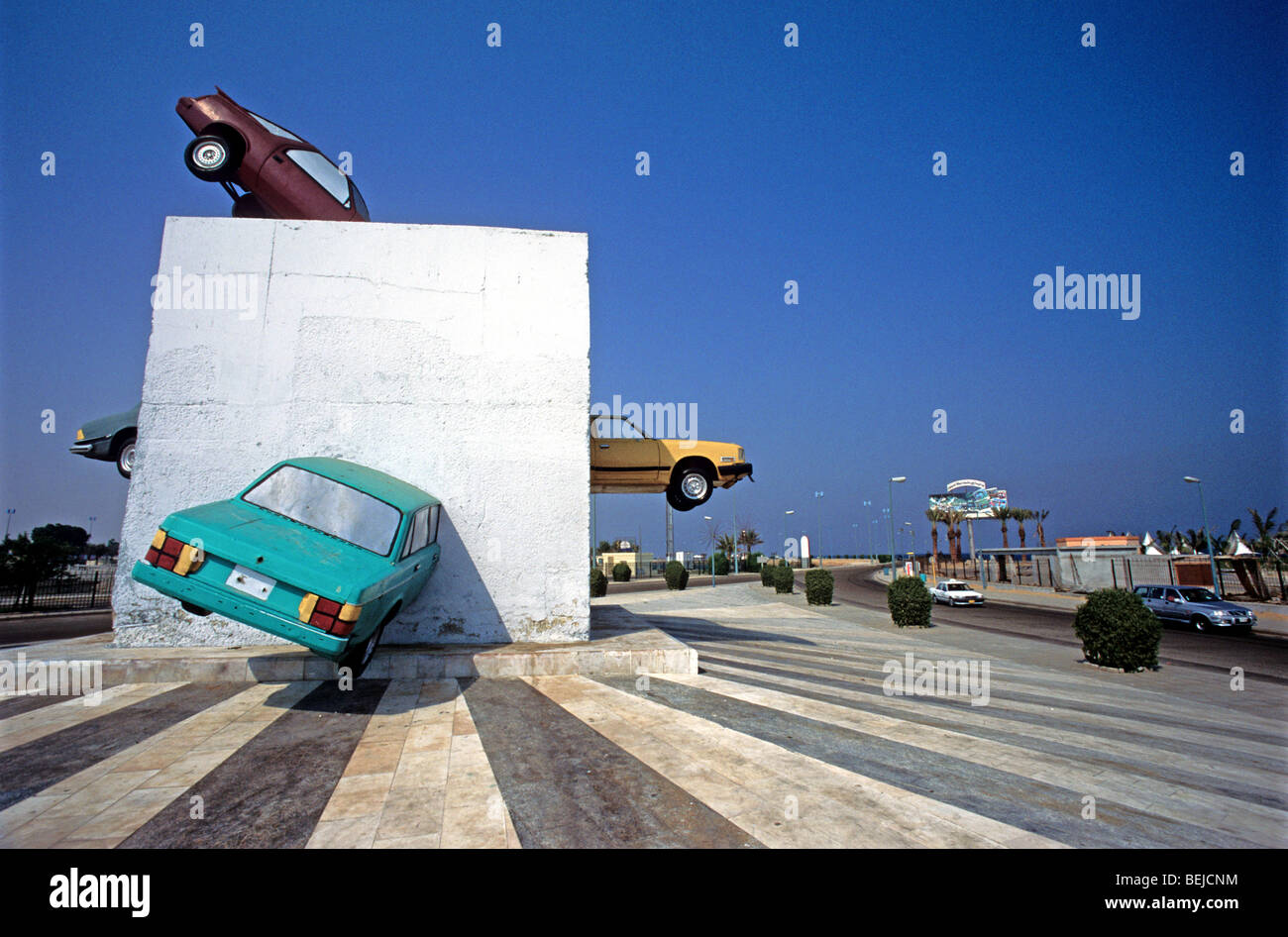 Auto Cube, Jeddah, Saudi Arabia, Middle East Stock Photo - Alamy