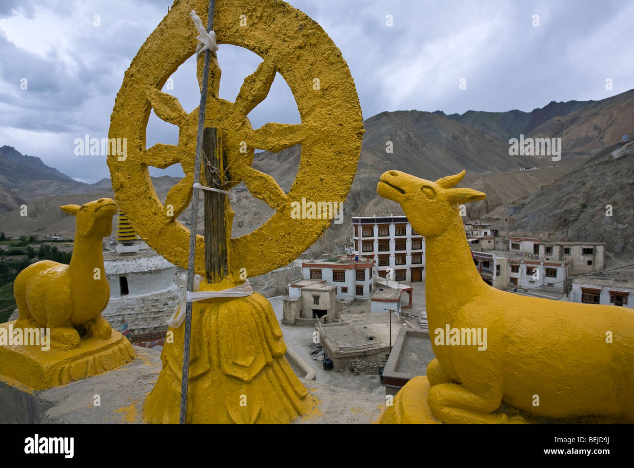 Buddhist symbol lamayuru gompa view hi-res stock photography and images ...