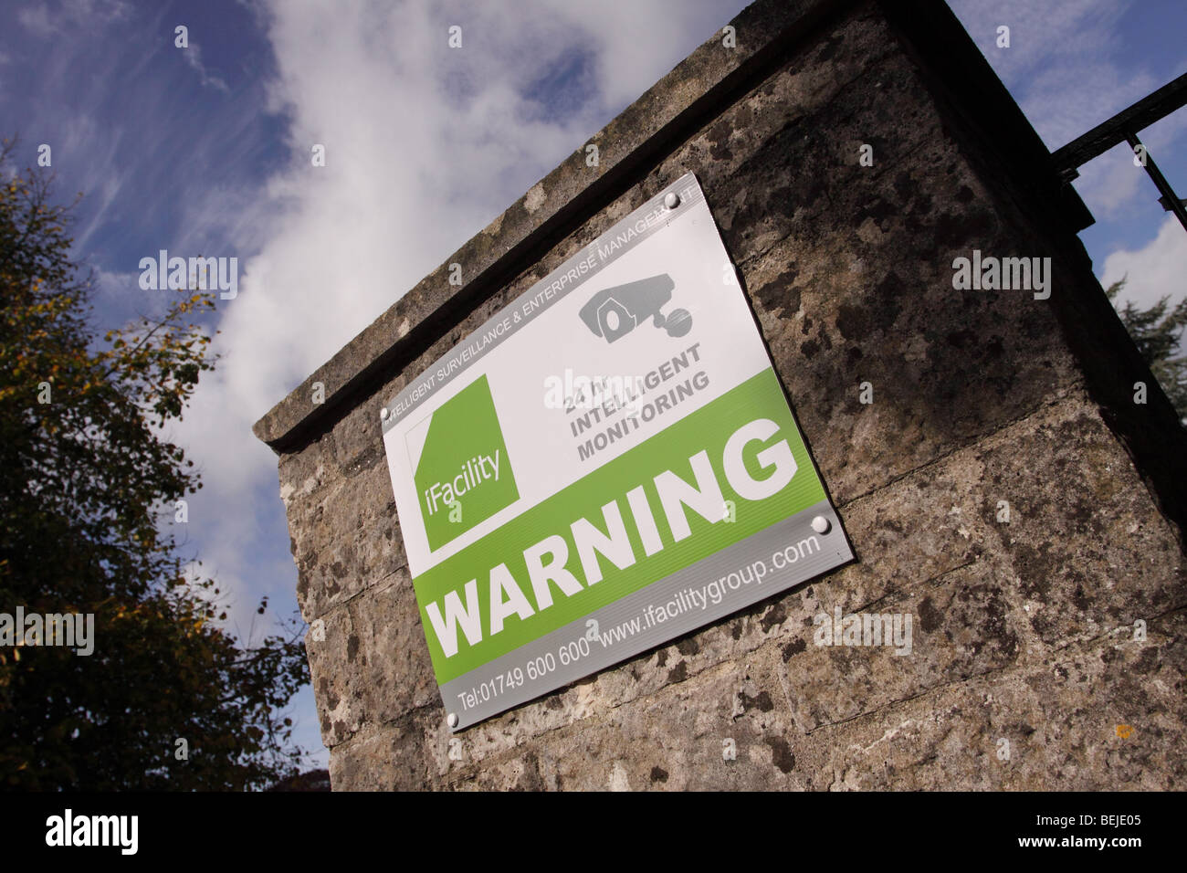 Cctv sign school hi-res stock photography and images - Alamy