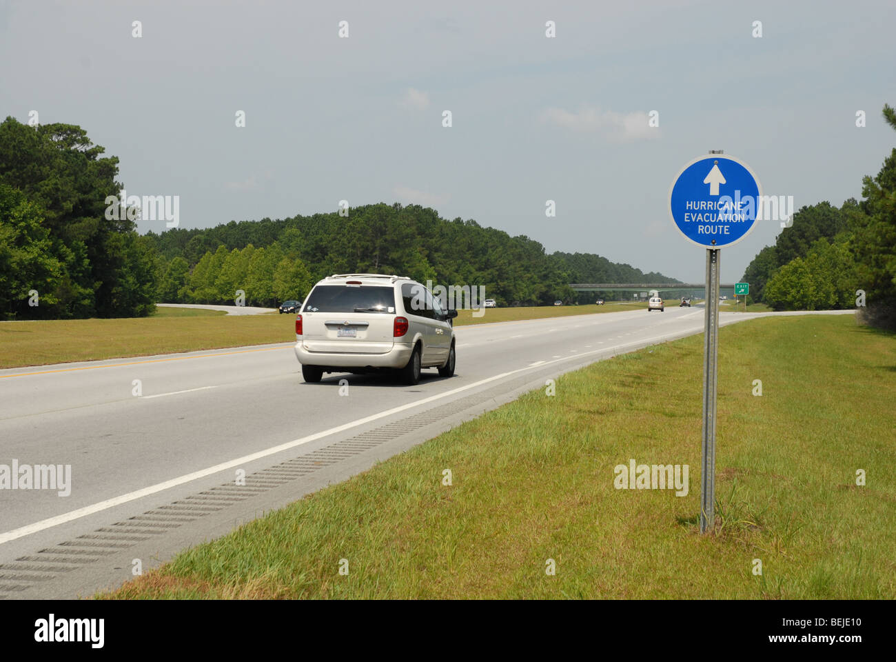 Hurricane evacuation route hi-res stock photography and images - Alamy