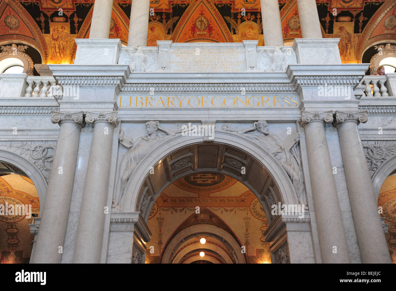 USA Washington DC The Library of Congress- Thomas Jefferson Building ...