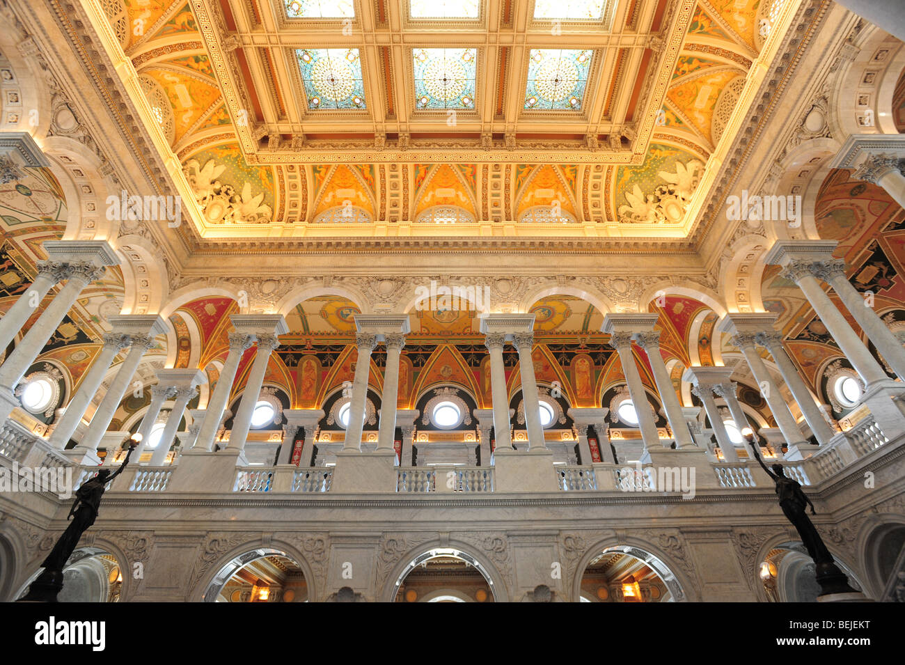 USA Washington DC The Library of Congress- Thomas Jefferson Building ...