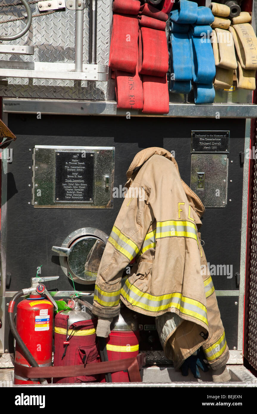Fire truck equipment hi-res stock photography and images - Alamy