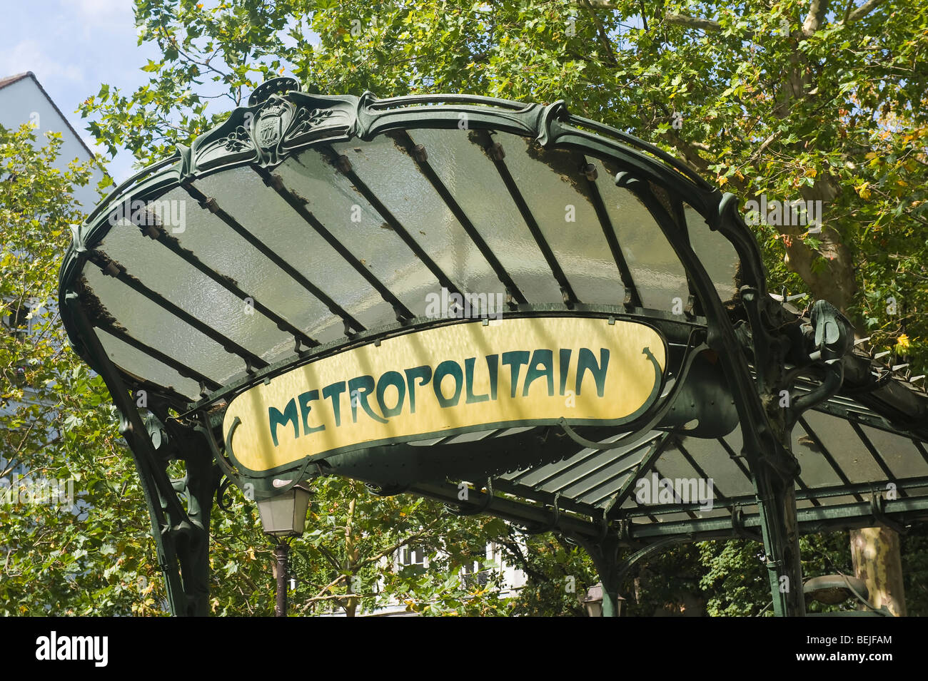 Metro entrance, Montmartre, Paris, France Stock Photo - Alamy