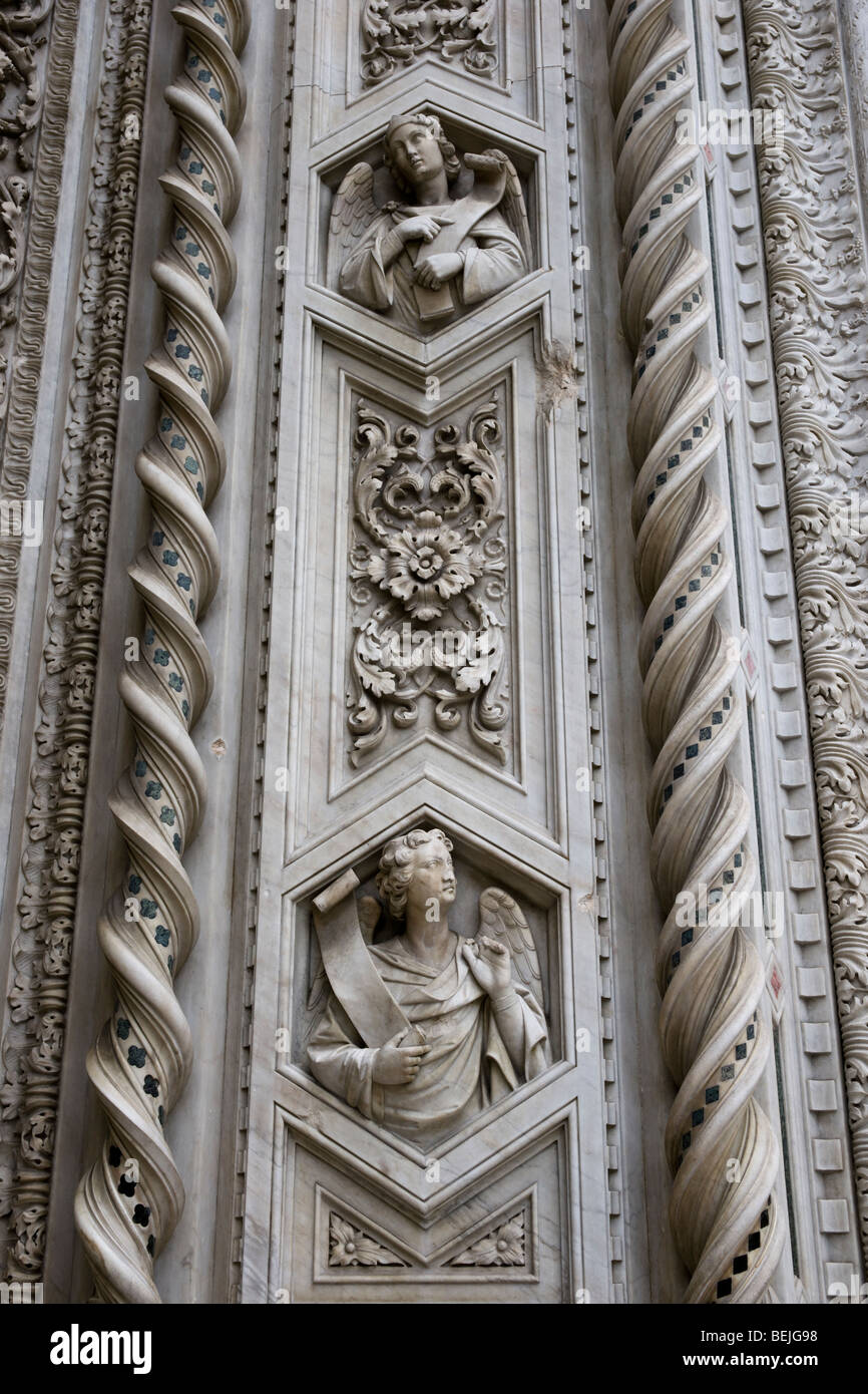 Marble florence detail hi-res stock photography and images - Alamy