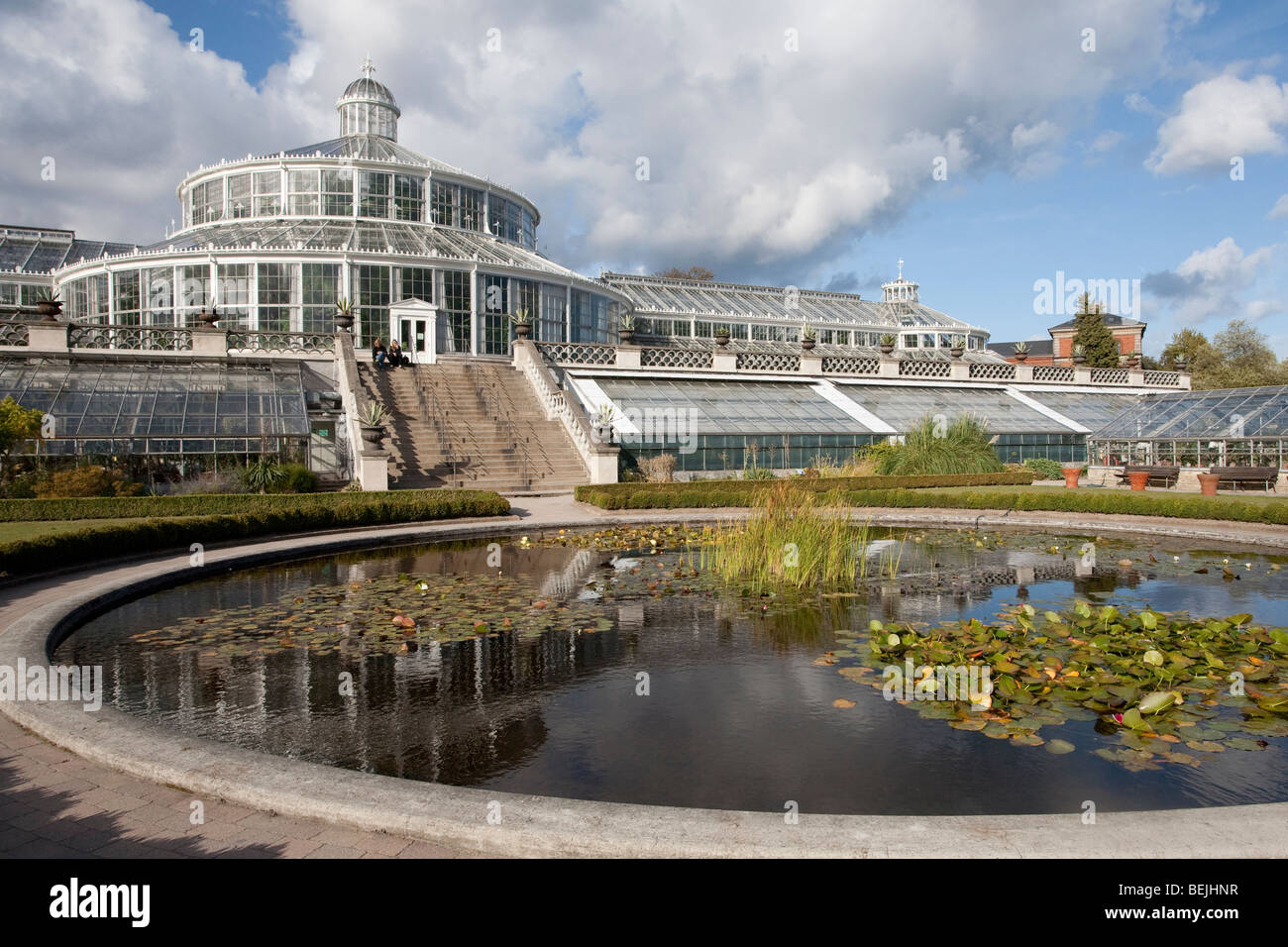 The Palm House. Botanical Gardens, (Botanisk Have) Copenhagen, Denmark ...