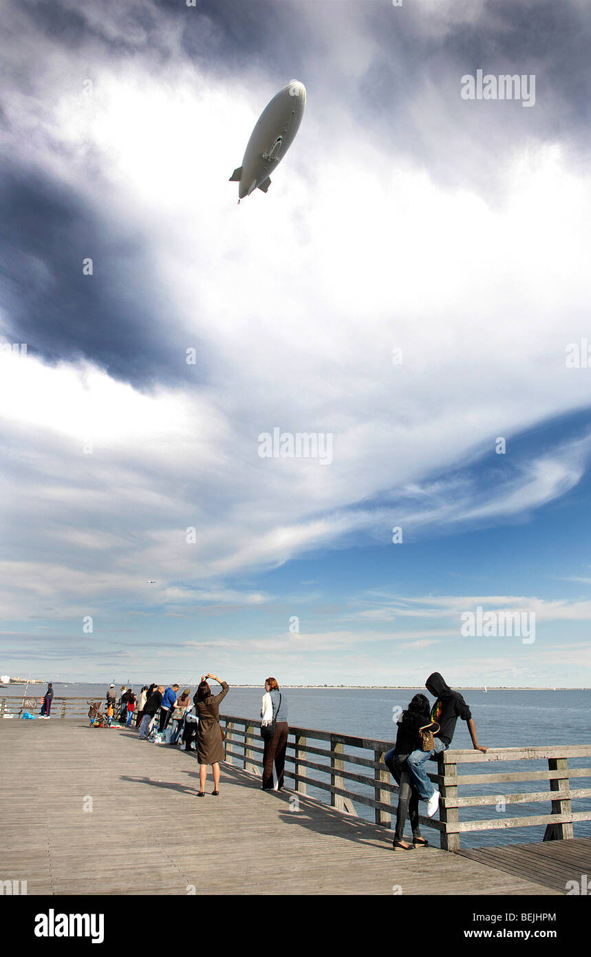 Inflatable blimp hi-res stock photography and images - Alamy