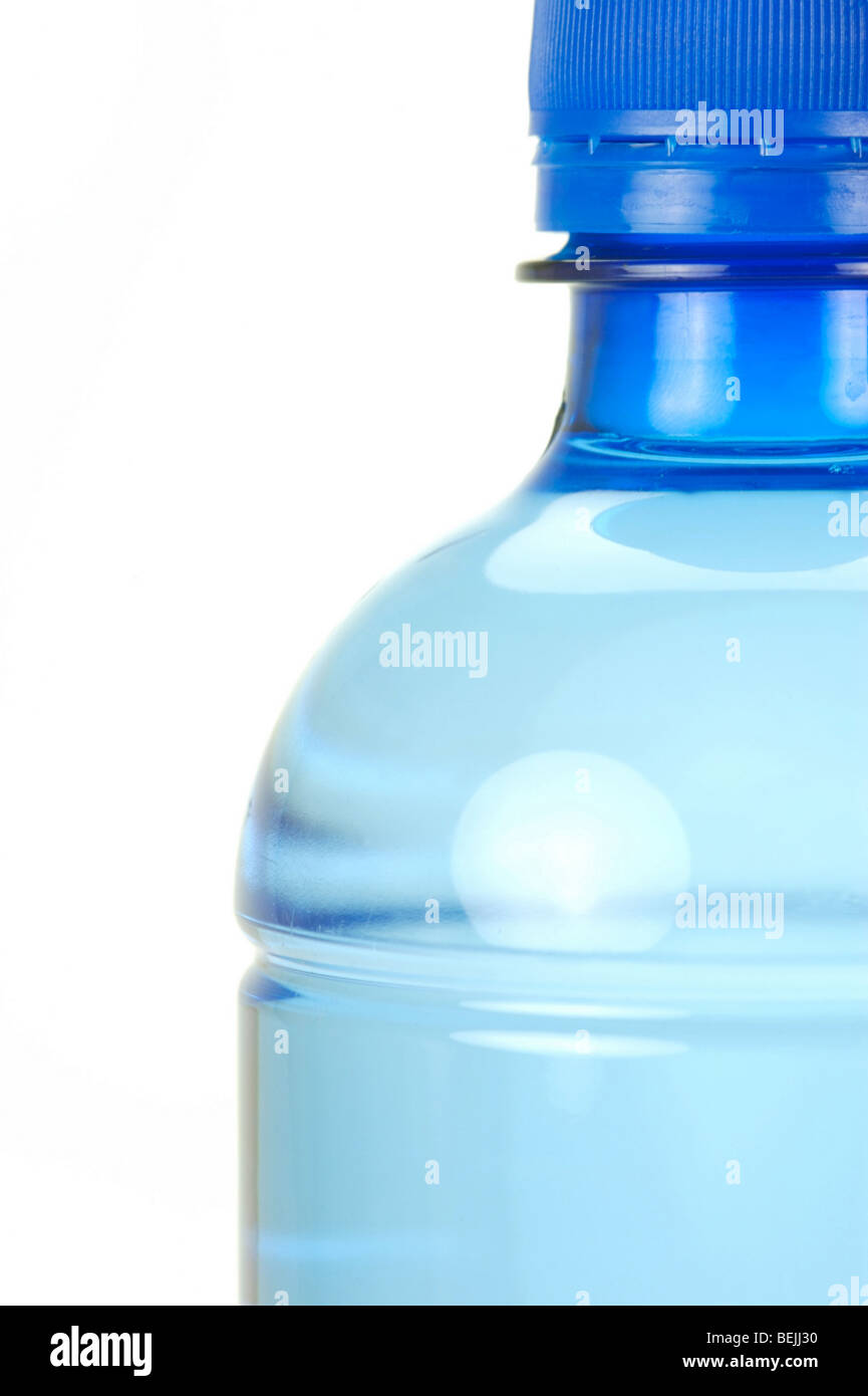 Bottle drinking water isolated against a white background Stock Photo ...