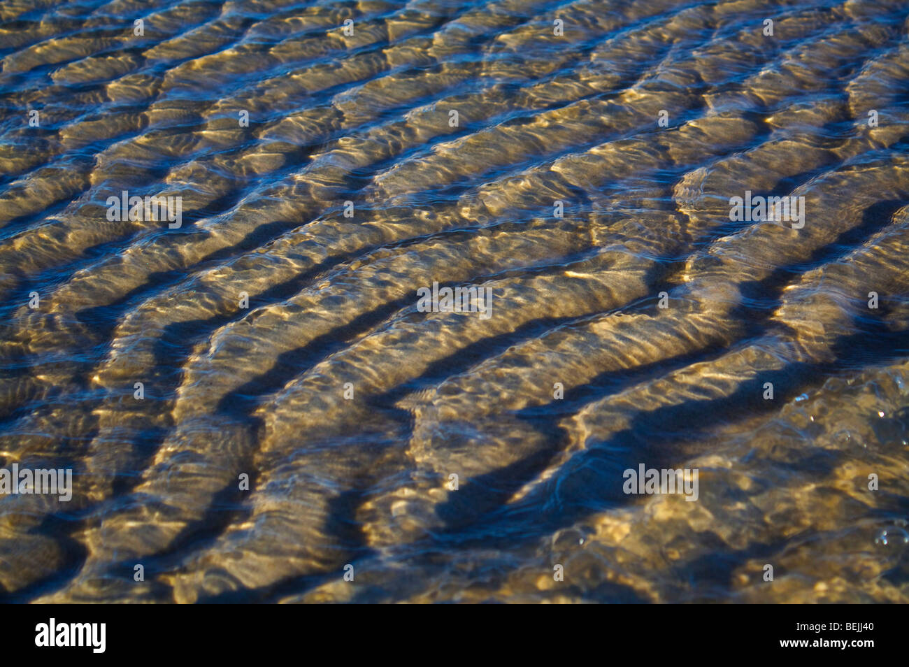 Water ripples sand hi-res stock photography and images - Alamy
