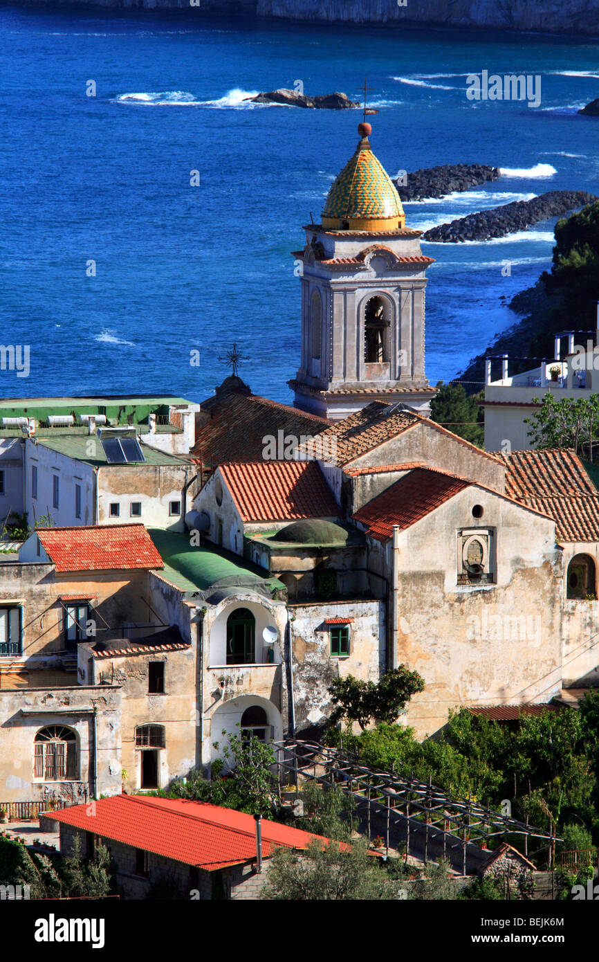 Village view, Marina della Lobra, Campania, Italy Stock Photo - Alamy