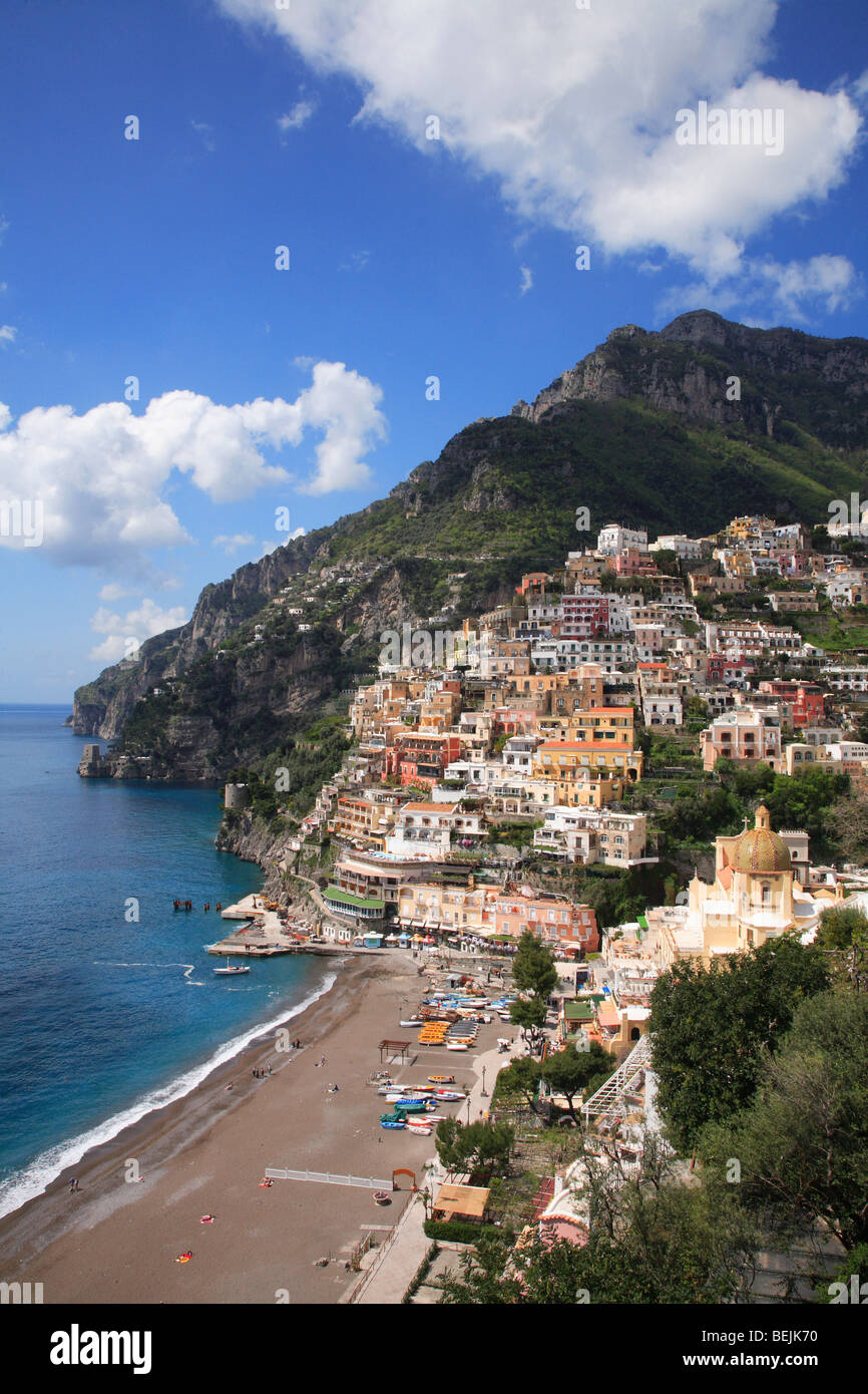 Positano view hi-res stock photography and images - Alamy